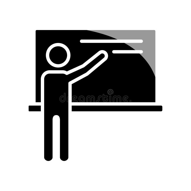 Illustration Vector Graphic of Teacher Icon Template Stock Vector ...