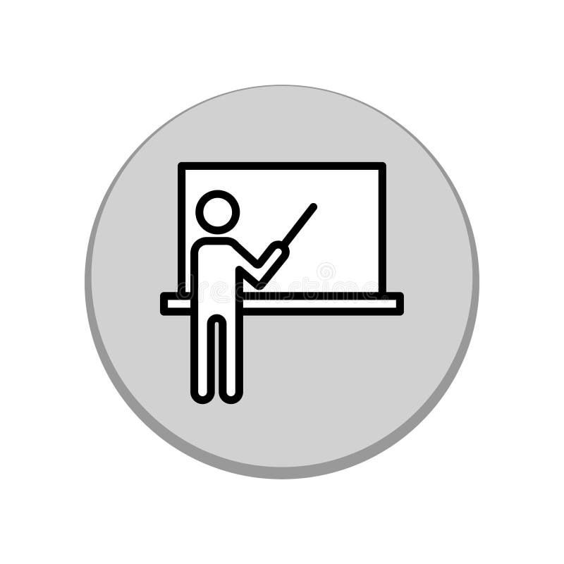 Illustration Vector Graphic of Teacher Icon Template Stock Vector ...