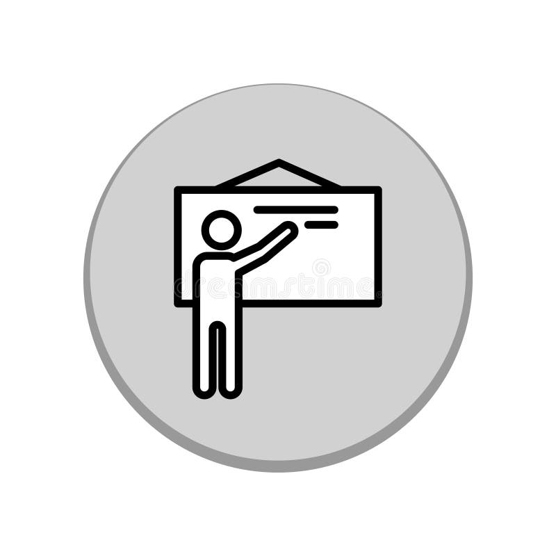 Illustration Vector Graphic of Teacher Icon Template Stock Vector ...