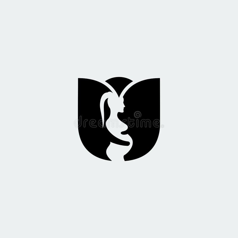 Negative space logo stock vector. Illustration of identity - 233839092