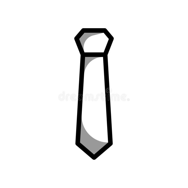 Illustration Vector Graphic of Tie Icon Stock Vector - Illustration of ...