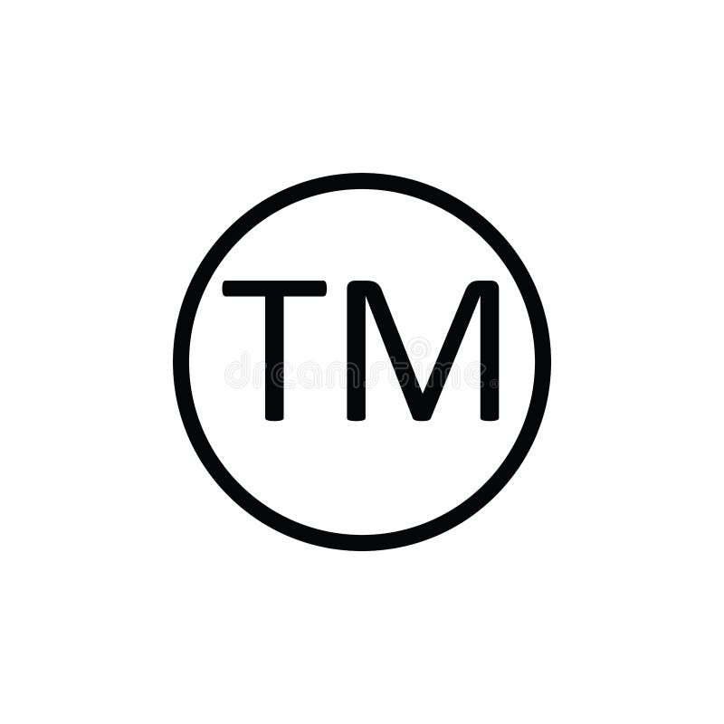 Illustration Vector Graphic of Trade Mark Icon Label Template Stock ...