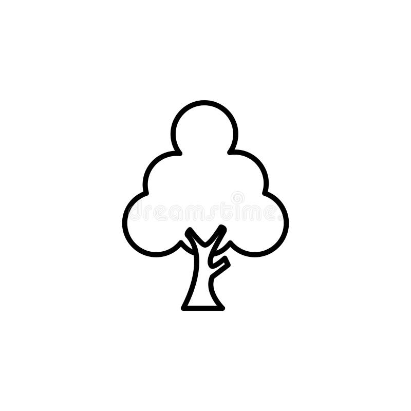Illustration Vector Graphic of Tree Icon Template Stock Vector ...