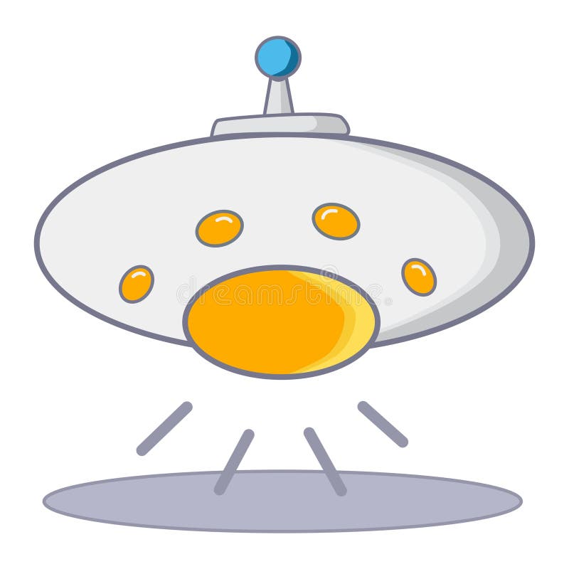 Illustration Vector Graphic of UFO Cartoon. Stock Illustration ...