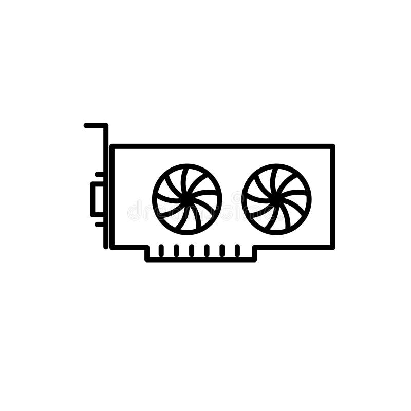 VGA Icon Vector Design Template Stock Vector - Illustration of creative ...