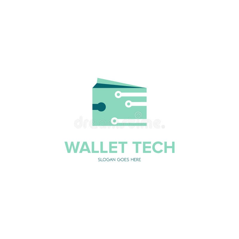 Illustration Vector Graphic of Wallet Technology Logo Stock Vector ...