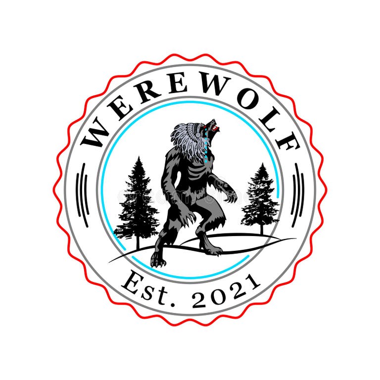 Illustration Vector Graphic of Werewolf Logo Stock Vector ...