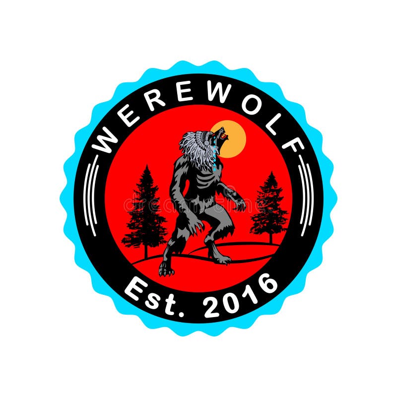 Illustration Vector Graphic of Werewolf Logo Stock Vector ...