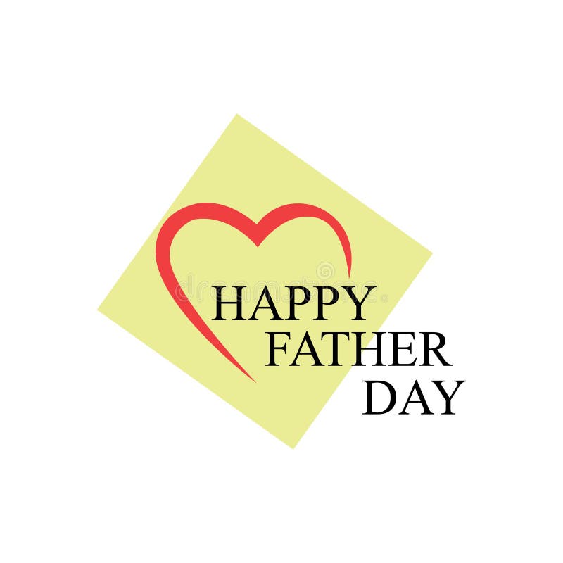 Illustration Vector Logo Design for Father Day Stock Vector ...