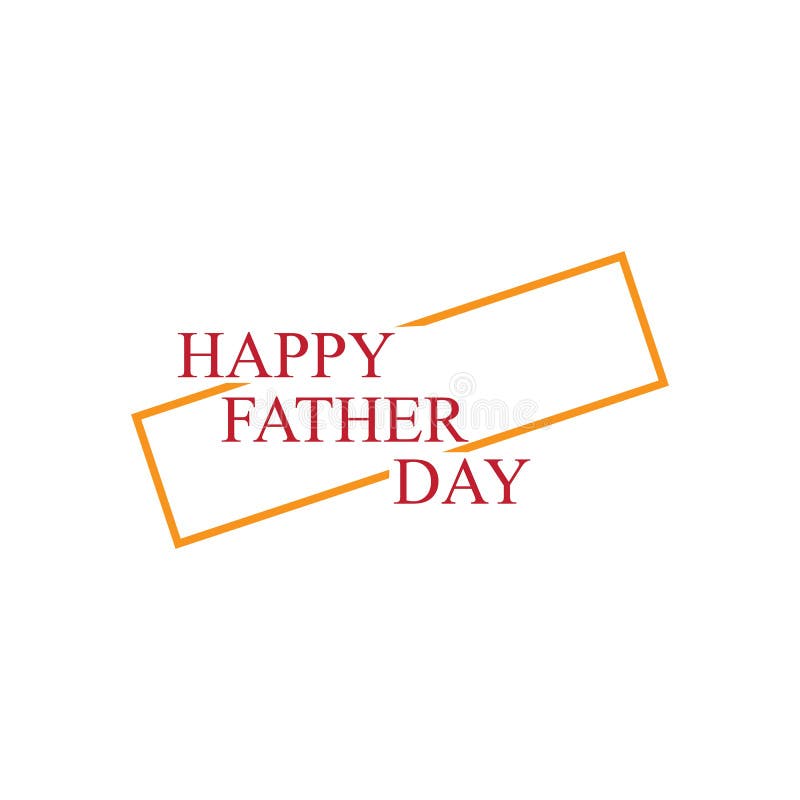Illustration Vector Logo Design for Father Day Stock Vector ...