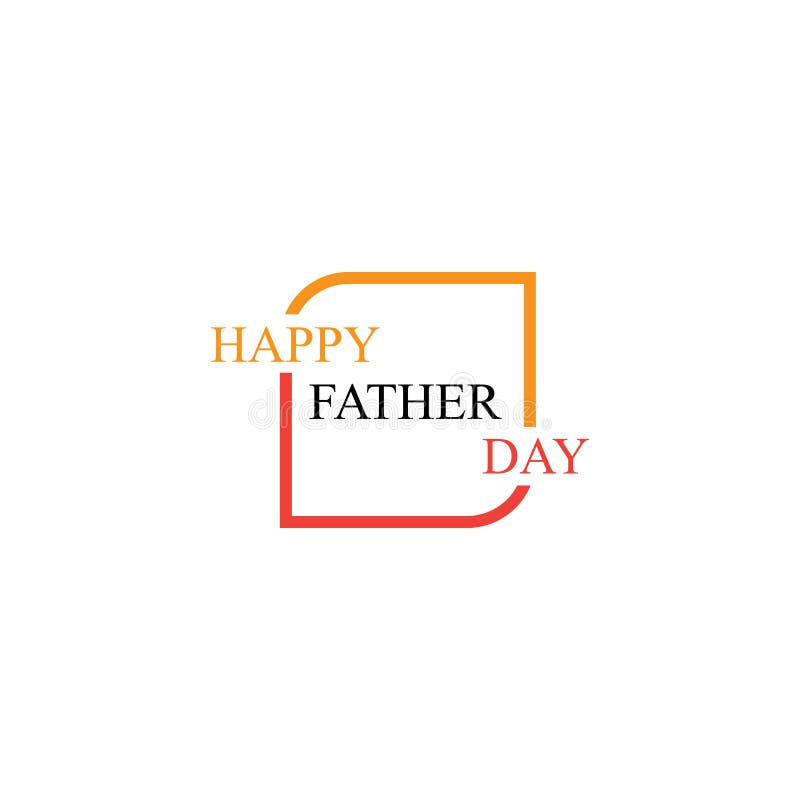 Illustration Vector Logo Design for Father Day Stock Vector ...