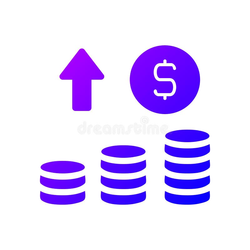 Illustration Vector and Logo Money Solid Gradient Style Icon Perfect ...