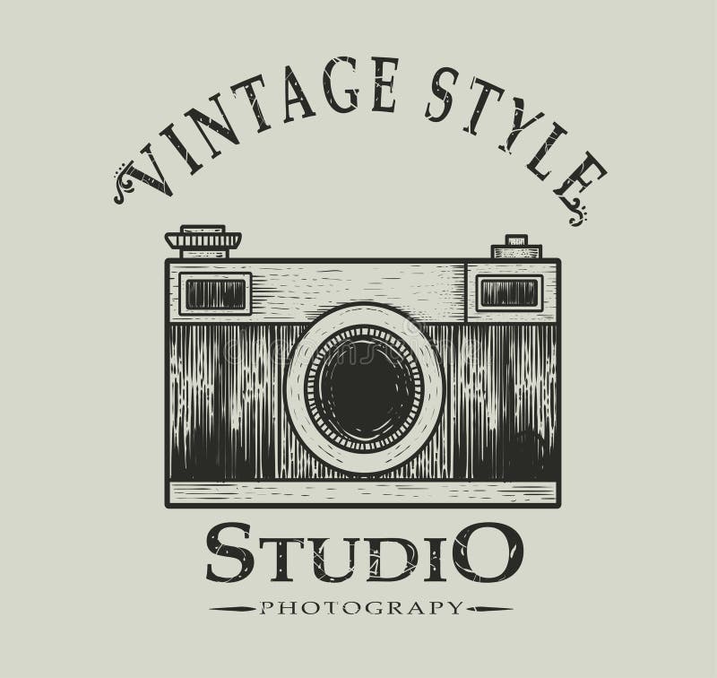 Illustration Vector Vintage Camera Logo Stock Vector - Illustration of ...