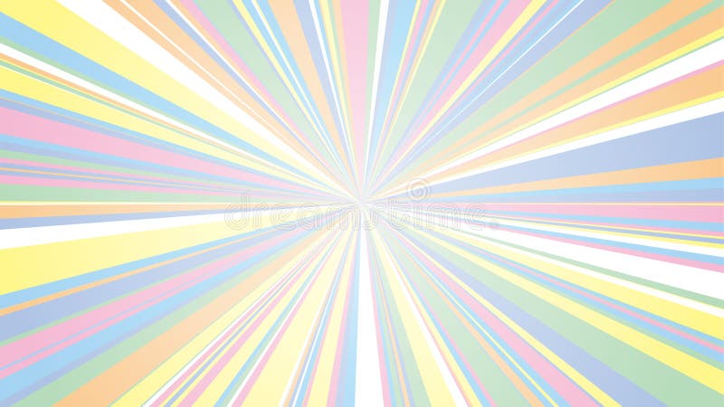 Illustration Vectorielle Des Couleurs Pastel Rectangle Flash ...