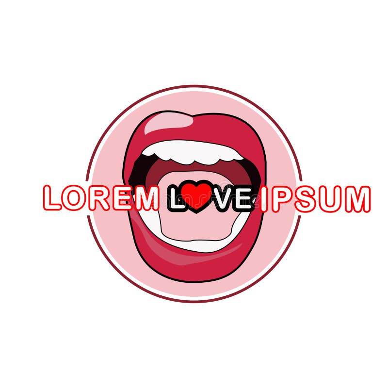 Illustration Vectorielle Graphique De La Bouche Logo Illustration de ...