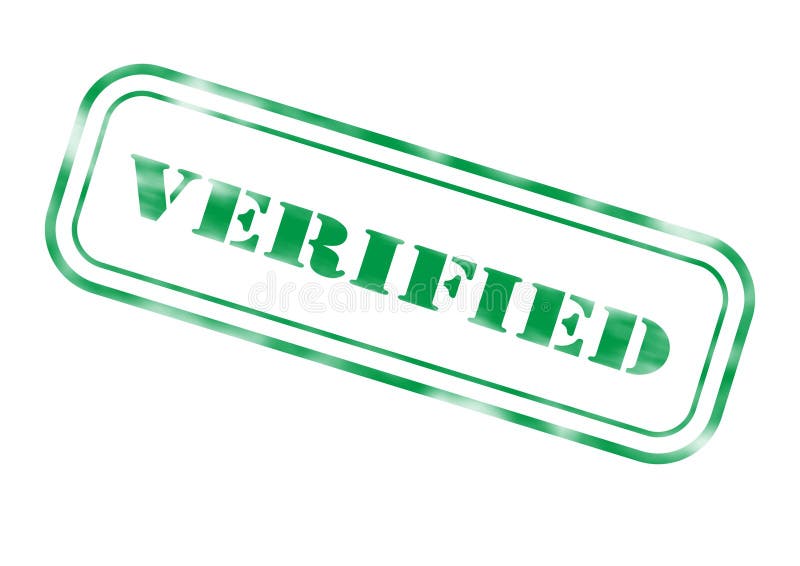 Verified stamp seal stock vector. Illustration of confirmed - 158487628