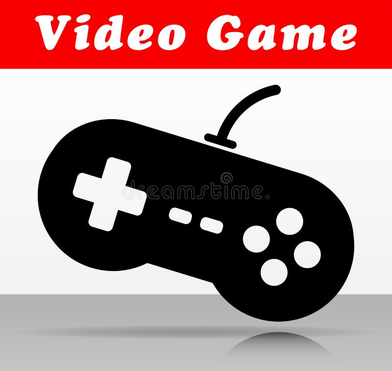 Video Game Vector Icon Design Stock Vector - Illustration of game ...