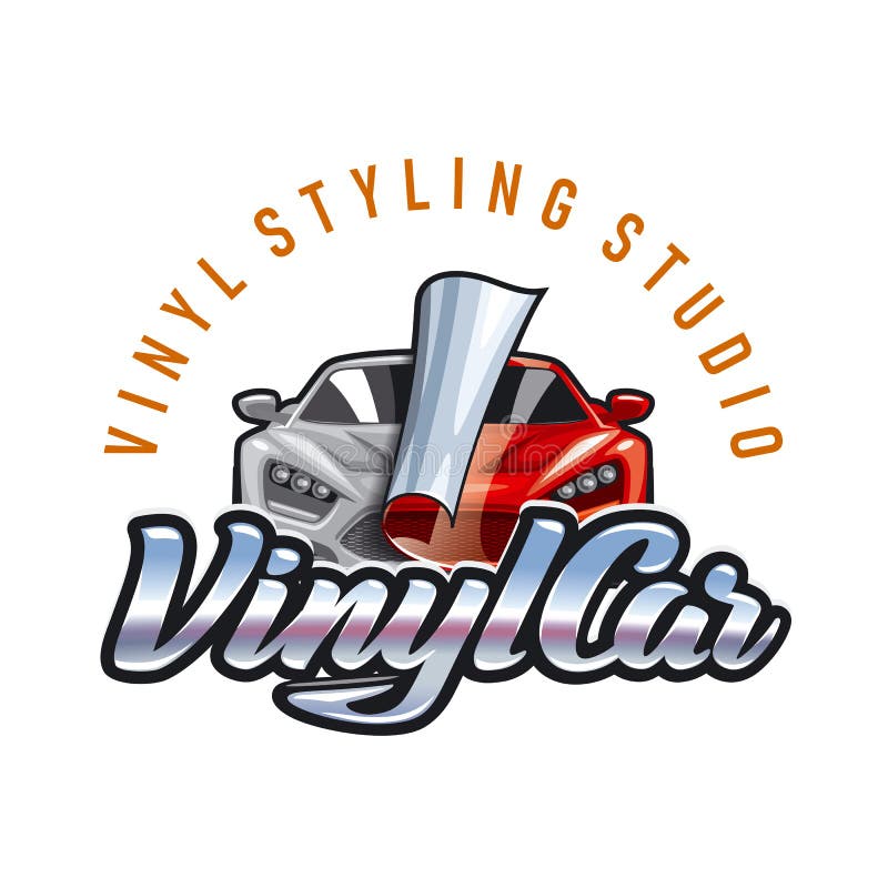 Illustration for Vinyl Studio Emblem Stock Vector - Illustration of ...
