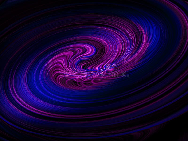 Illustration of a Violet and Purple Nebula Space Background ...