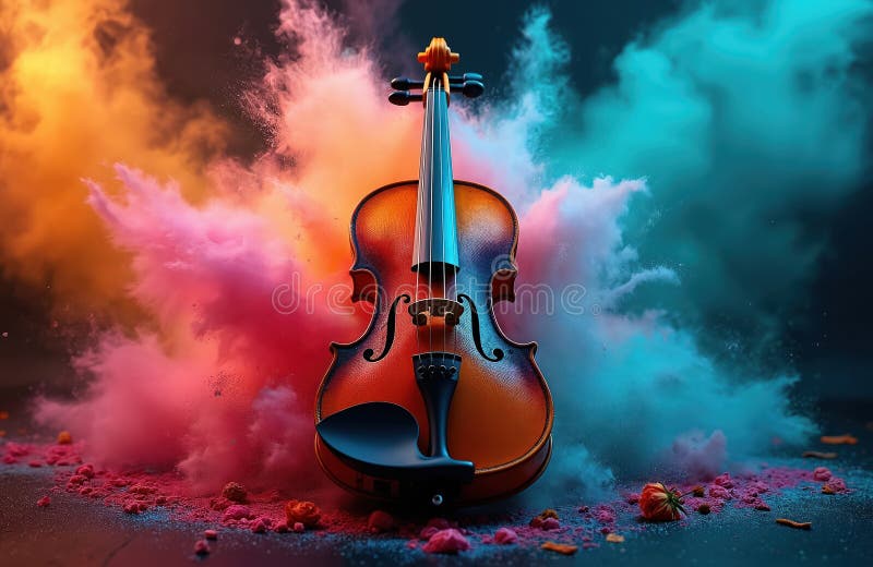 Vibrant Explosion Color Musical Elements Stock Photos - Free & Royalty-Free Stock Photos from ...