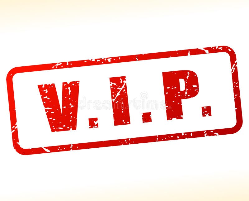 Vip Stamp on White Background Stock Vector - Illustration of icon, pass ...