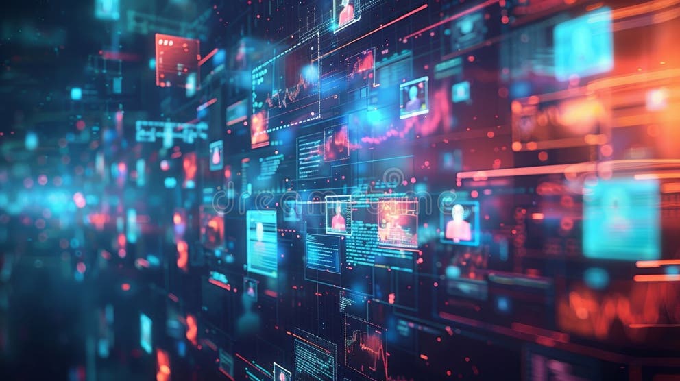 Illustration of Virtual Networking Event with Breakout Rooms for ...