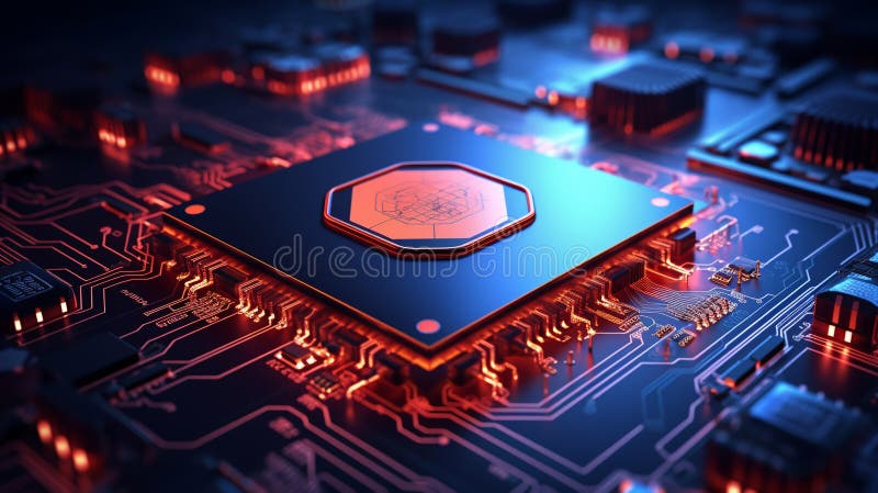 Illustration about a Virus or Hacker Threatening the Defense System ...