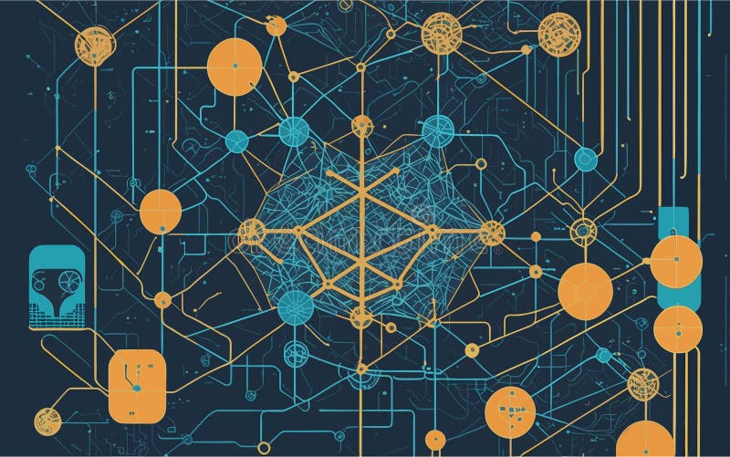 Illustration that Visualizes the Inner Workings of AI Algorithms and ... Illustration that Visualizes the Inner Workings of AI Algorithms and ...