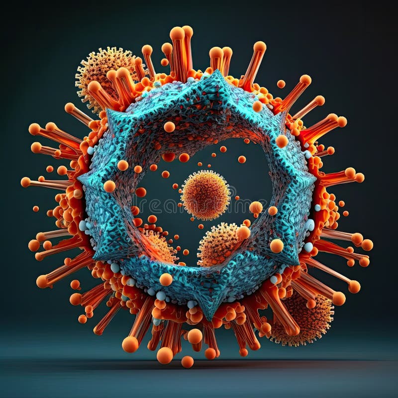 Visualizing the Process of COVID-19 Virus Inside Human Generative AI ...