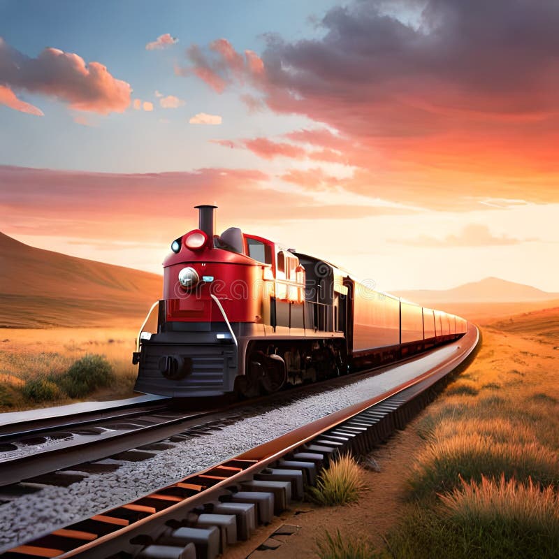 Coloured Train Stock Illustrations – 127 Coloured Train Stock ...