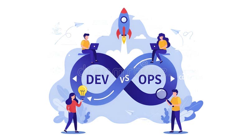 Devops Dev Ops Software Development Stock Illustrations – 471 Devops Dev Ops Software ...