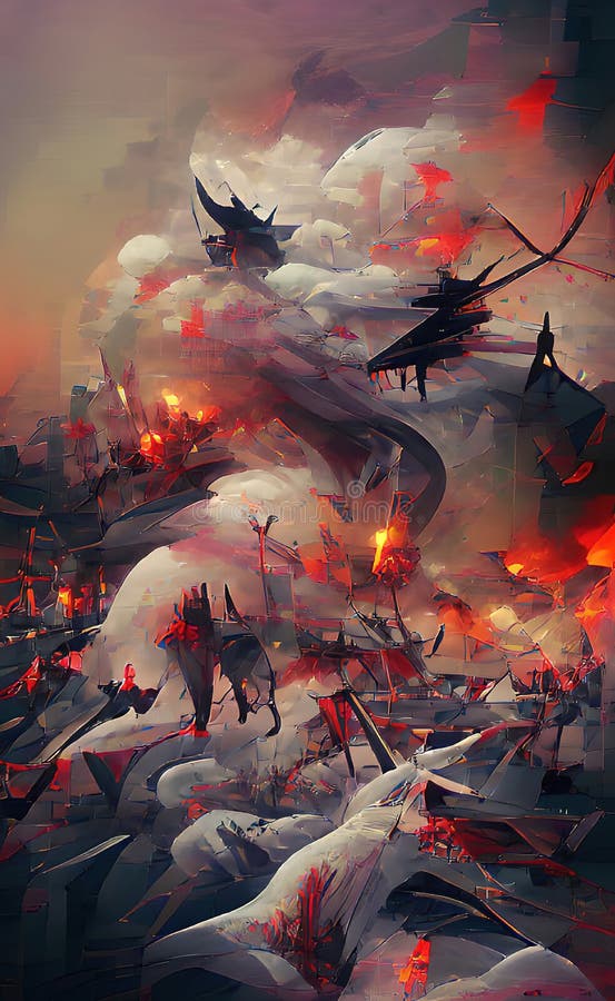 Illustration of war stock illustration. Illustration of explosive ...