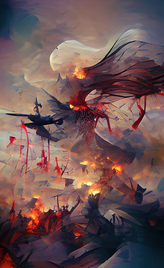 Illustration of war stock illustration. Illustration of chaos - 248293794