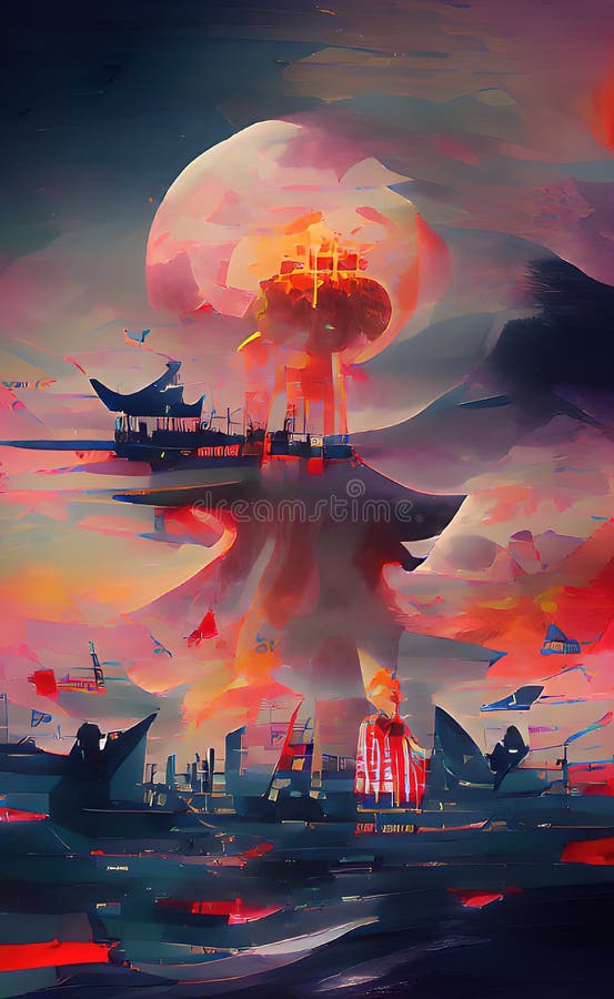 Illustration of war stock illustration. Illustration of conflict ...