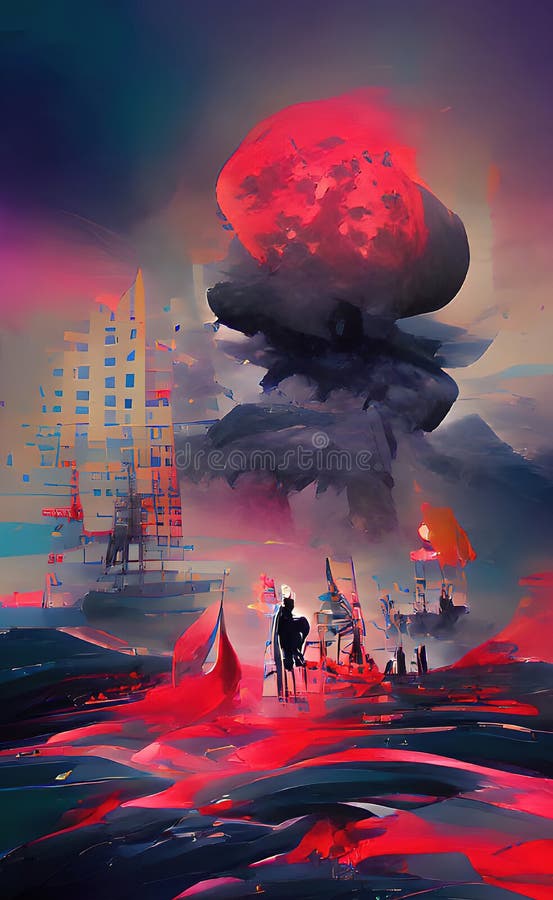 Illustration of war stock illustration. Illustration of canvas - 248293818