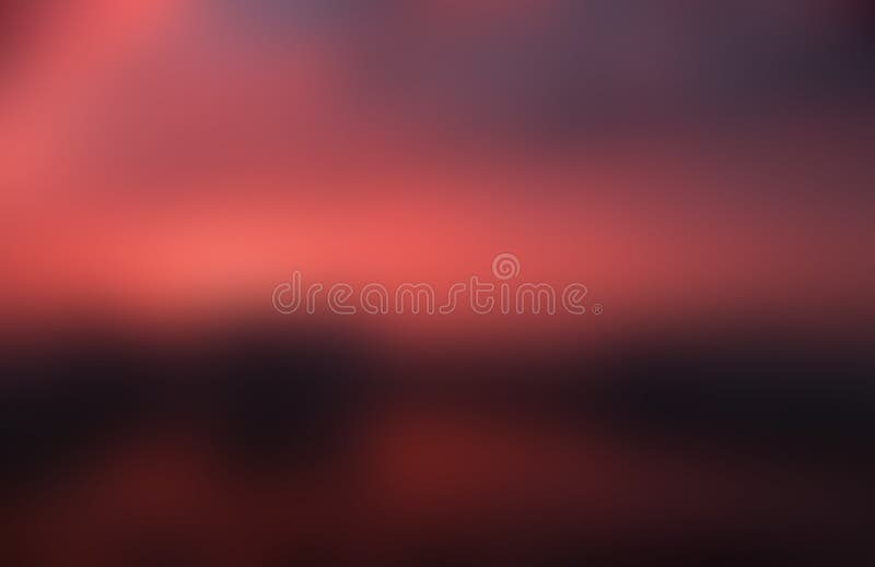 Illustration in Warm Beautiful Gradient with Dark Red Color Stock ...