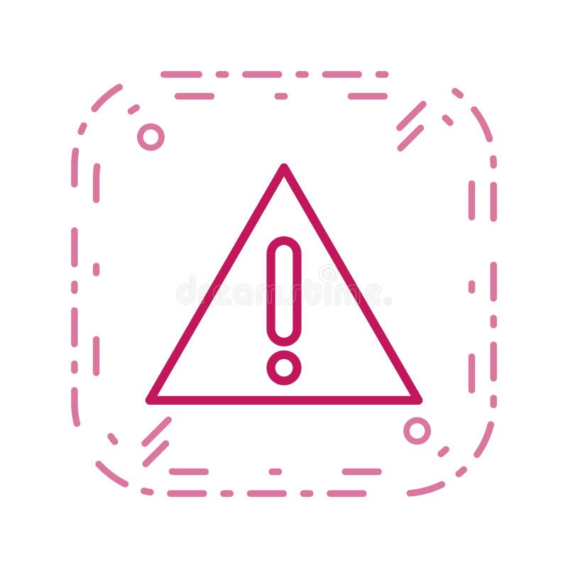 Illustration Warning Board Icon for Personal and Commercial Use ...