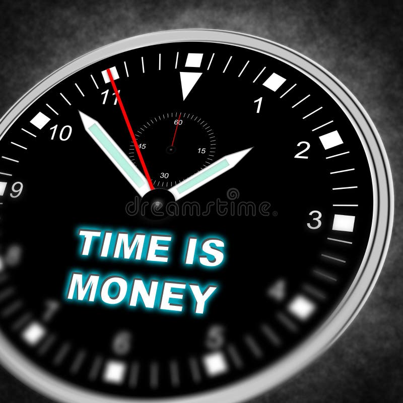 Illustration watch stock illustration. Illustration of credit - 57233434
