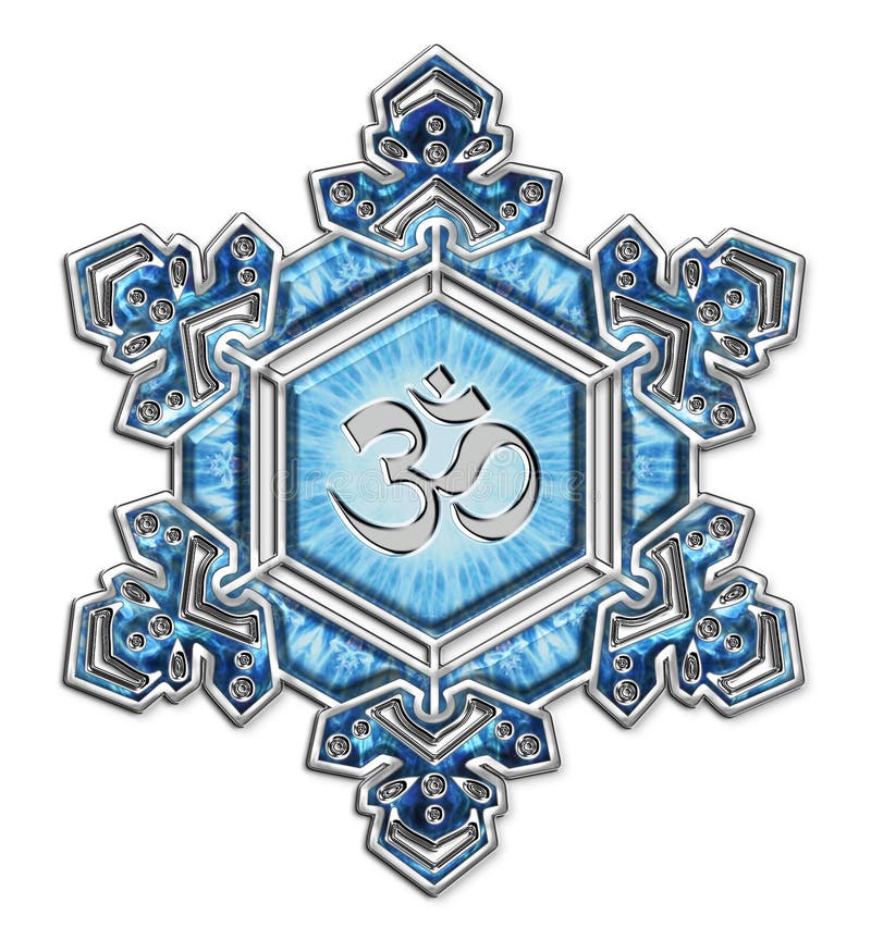 Om mantra stock illustration. Illustration of asia, cloth - 13733775