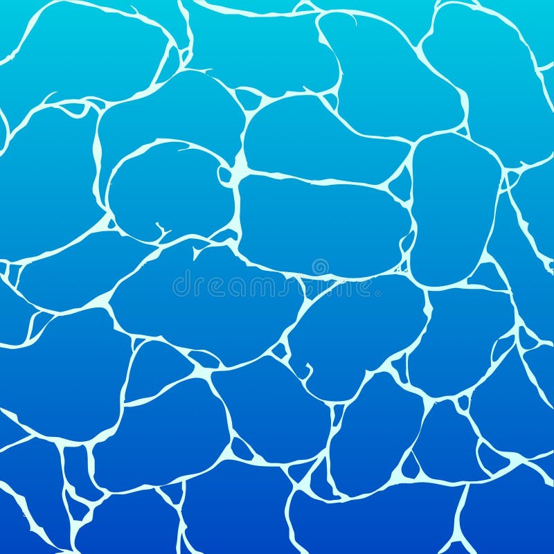 Illustration of Water Surface. Image of the Sea Surface Stock Vector ...