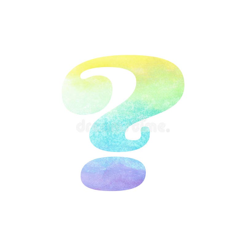 Watercolor Question Mark Stock Photos - Free & Royalty-Free Stock ...