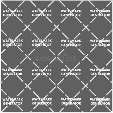 Illustration of a Watermark Pattern Generator Template Design Stock ...
