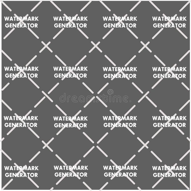 Illustration of a Watermark Pattern Generator Template Design Stock ...