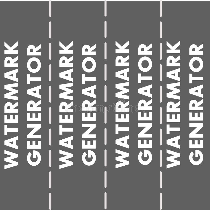 Illustration of a Watermark Pattern Generator Template Design Stock ...