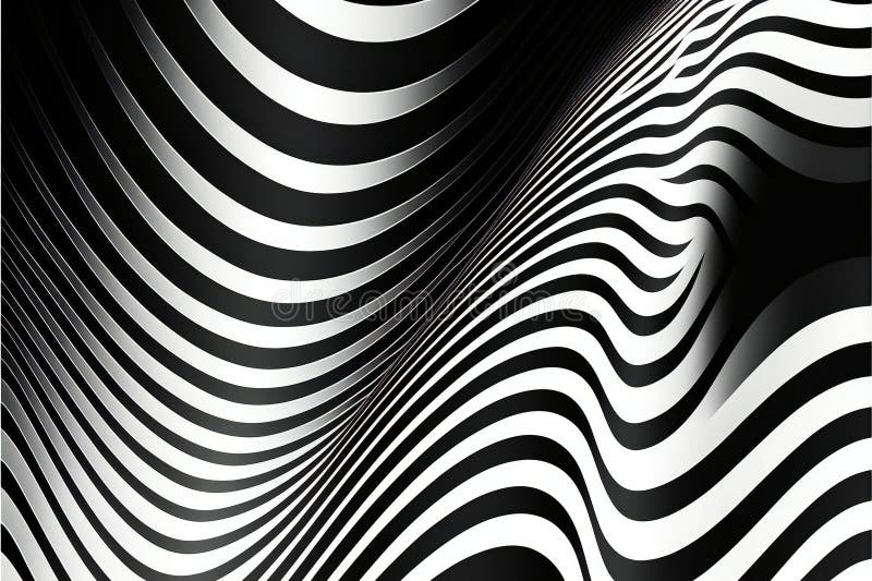 Wavy Monochrome Backdrop with Curved, Abstract, Backgrounds Stock ...