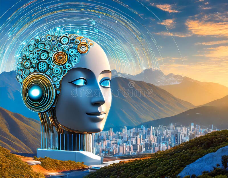 An Illustration of What Artificial Intelligence Would Look Like As a ...