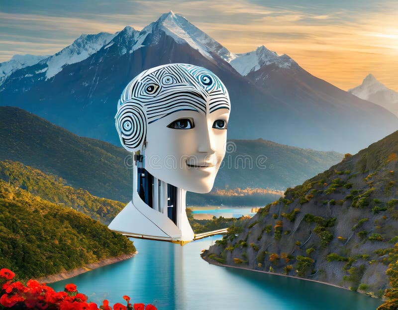 An Illustration of What Artificial Intelligence Would Look Like As a ...
