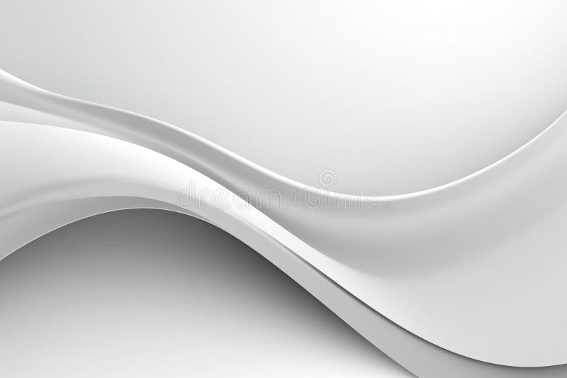 White Abstract Wavy Background Stock Illustration - Illustration of ...