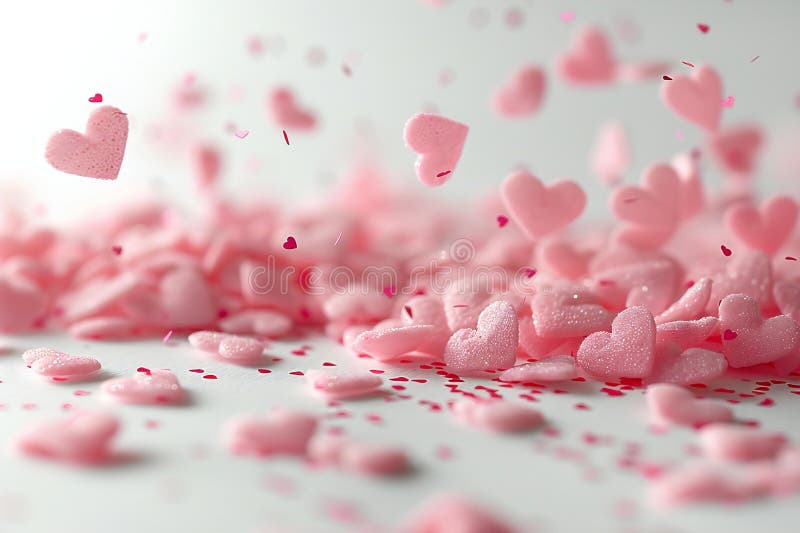 Pink Falling Hearts Background Illustration Stock Illustrations – 8,402 ...