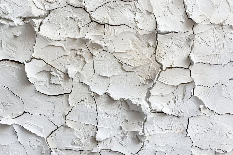 Illustration of White Background, White Plaster Wall, Rough Texture ...